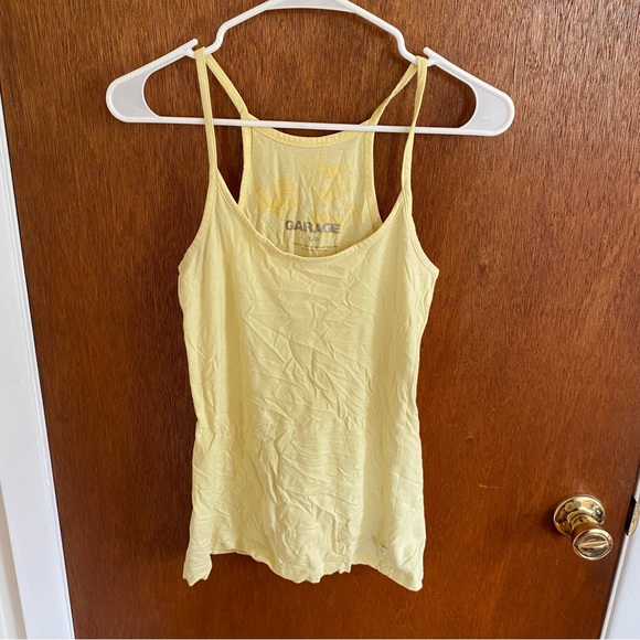 Garage | Tops | Yellow Garage Tank Top | Poshmark
